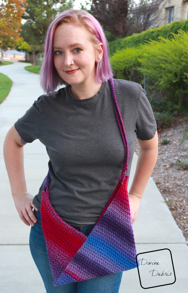 Azuma Bukuro Bag free crochet pattern by DivineDebris.com
